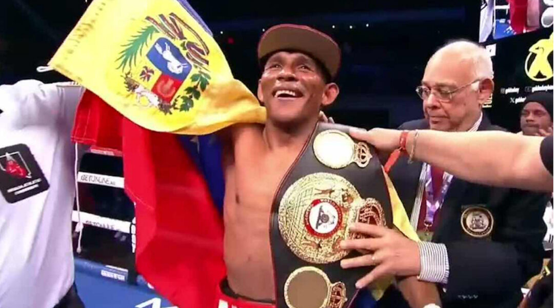 Boxeador venezolano Ismael Barroso noquea para proclamarse campeón ...